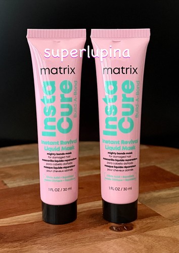 2 Matrix Insta Cure Build-A-Bond Instant Revival Liquid Mask Travel ...
