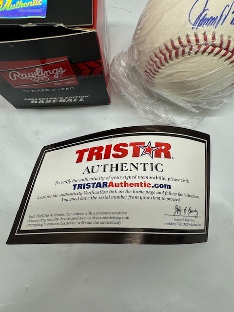 Johnny Bench Cincinnati Reds Rawlings Collectors Ed Baseball Ball w ...