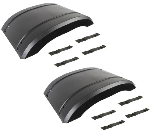Set 2x Kotflügelabdeckung 8x Spanngummi rechts links pf Mercedes Benz ...