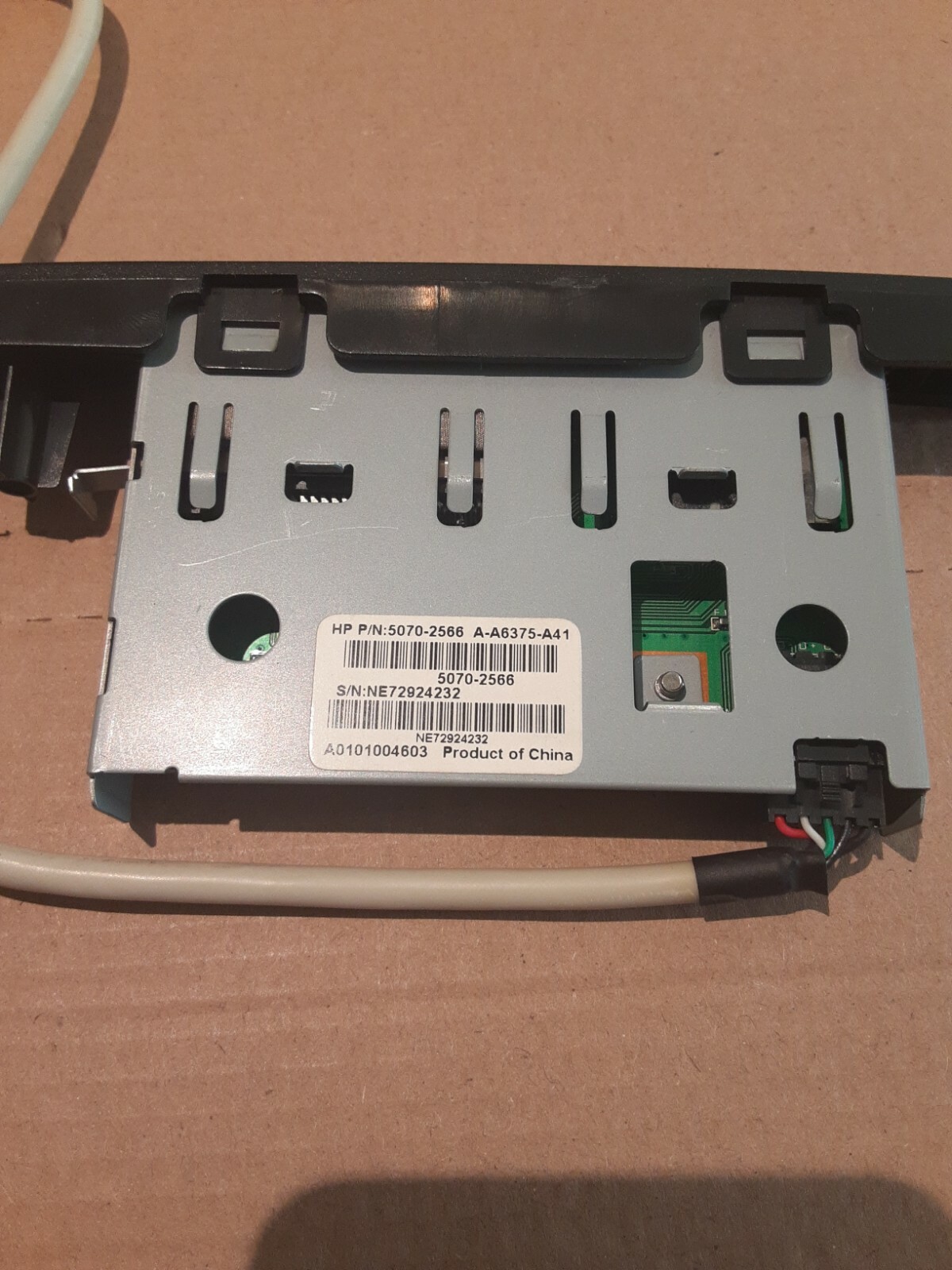 HP Pavilion A6000 SERIES MEDIA CARD READER P/N 5070-2566 R5111-01E ...