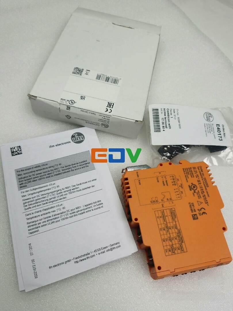 New In Box IFM Controller Safety Relay DD0203 Express DHL or FedEx | eBay