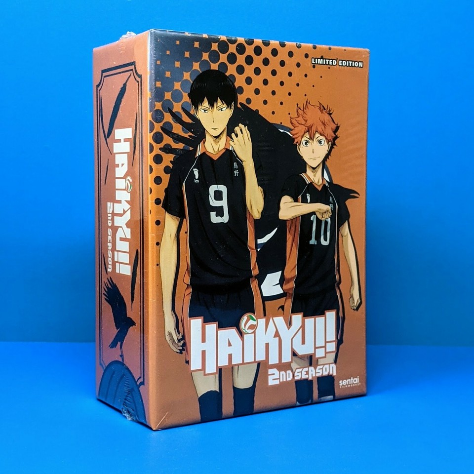 Haikyu Haikyuu Complete Season 2 Limited Premium Blu-ray DVD Box Set ...