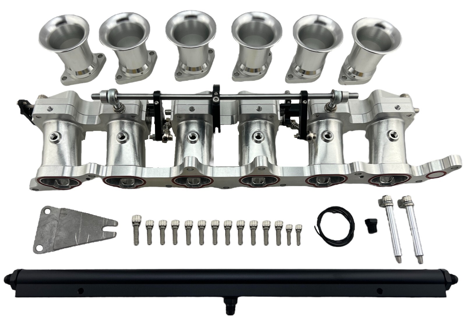 Intake Manifold ITB Velocity Stack Horns + Individual Throttle Body ...