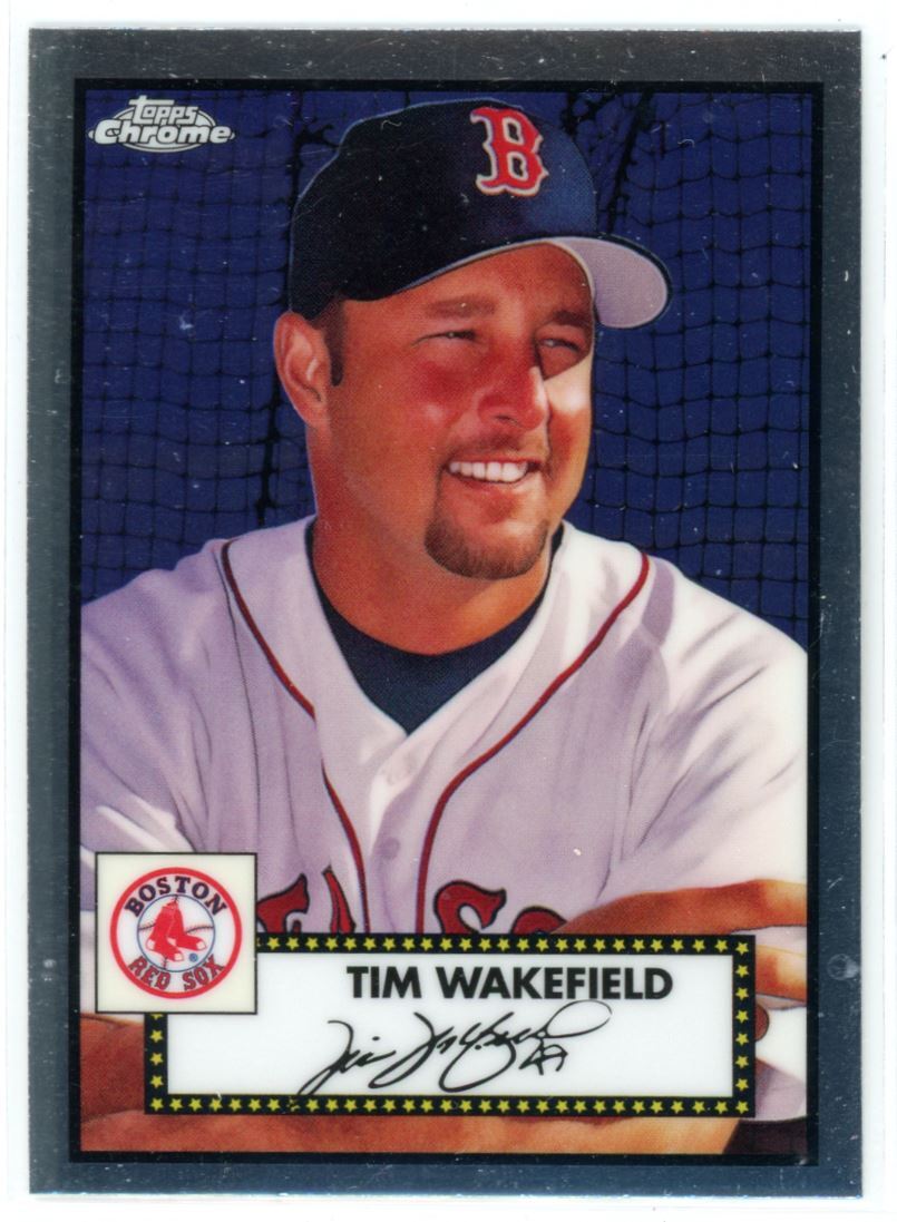2021 Topps Chrome Platinum Anniversary Tim Wakefield Boston Red Sox ...