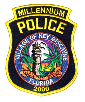 KEY BISCAYNE – MILLENNIUM - FLORIDA FL Sheriff or Police Patch ...