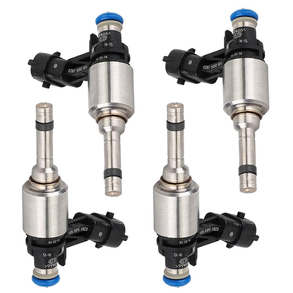 4X Fuel Injector For Kia Rio Soul Hyundai Accent Veloster 1.6L 12-17 ...