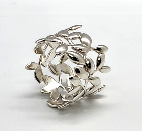 Tiffany & Co. 925 Sterling Silver Paloma Picasso Wide Olive Band Ring Size 7 | eBay