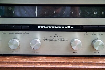 Marantz model eighteen stereophonic receiver one owner all original ...
