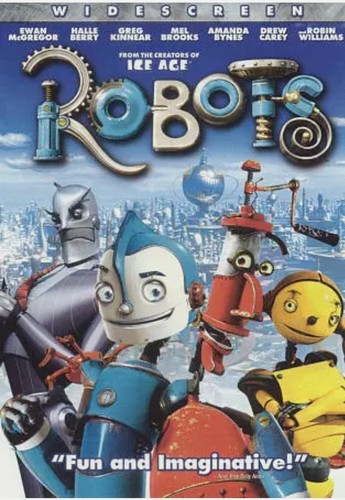 Robots (DVD, 2005) with original dust cover from the store only watched ...