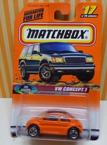 Matchbox VW Concept 1 Cool Concepts #17 of 75 Series 3 1997 | eBay