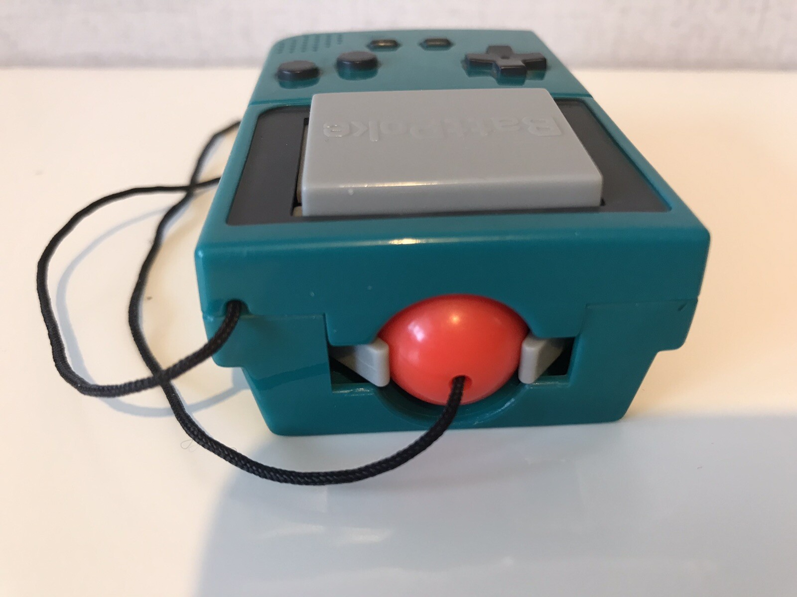 Vintage Green/Teal Pokemon Poke Ball Launcher BattPoke Nintendo Gameboy ...