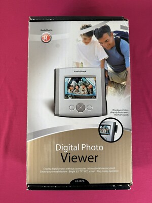 Digital Photo Viewer - Radio Shack - NIB - 63-1078 | eBay