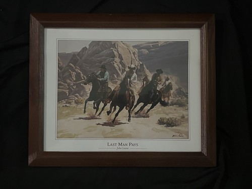“Last Man Pays" by artist John Leone | eBay