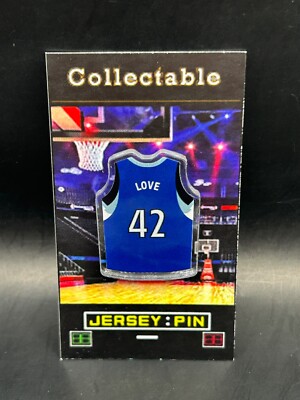 Minnesota Timberwolves Kevin Love jersey lapel pin-Classic RETRO ...