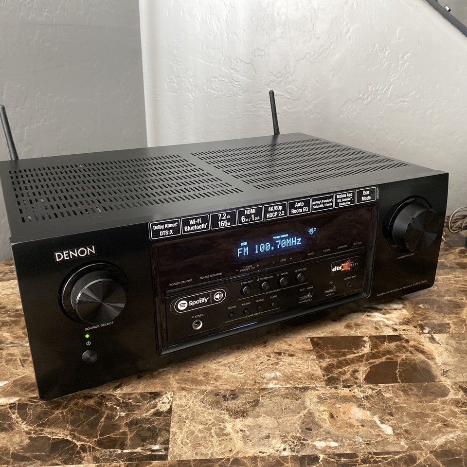 Denon AVR-S720W 7.2 Channel 4K Ultra HD AV Receiver Bluetooth | eBay