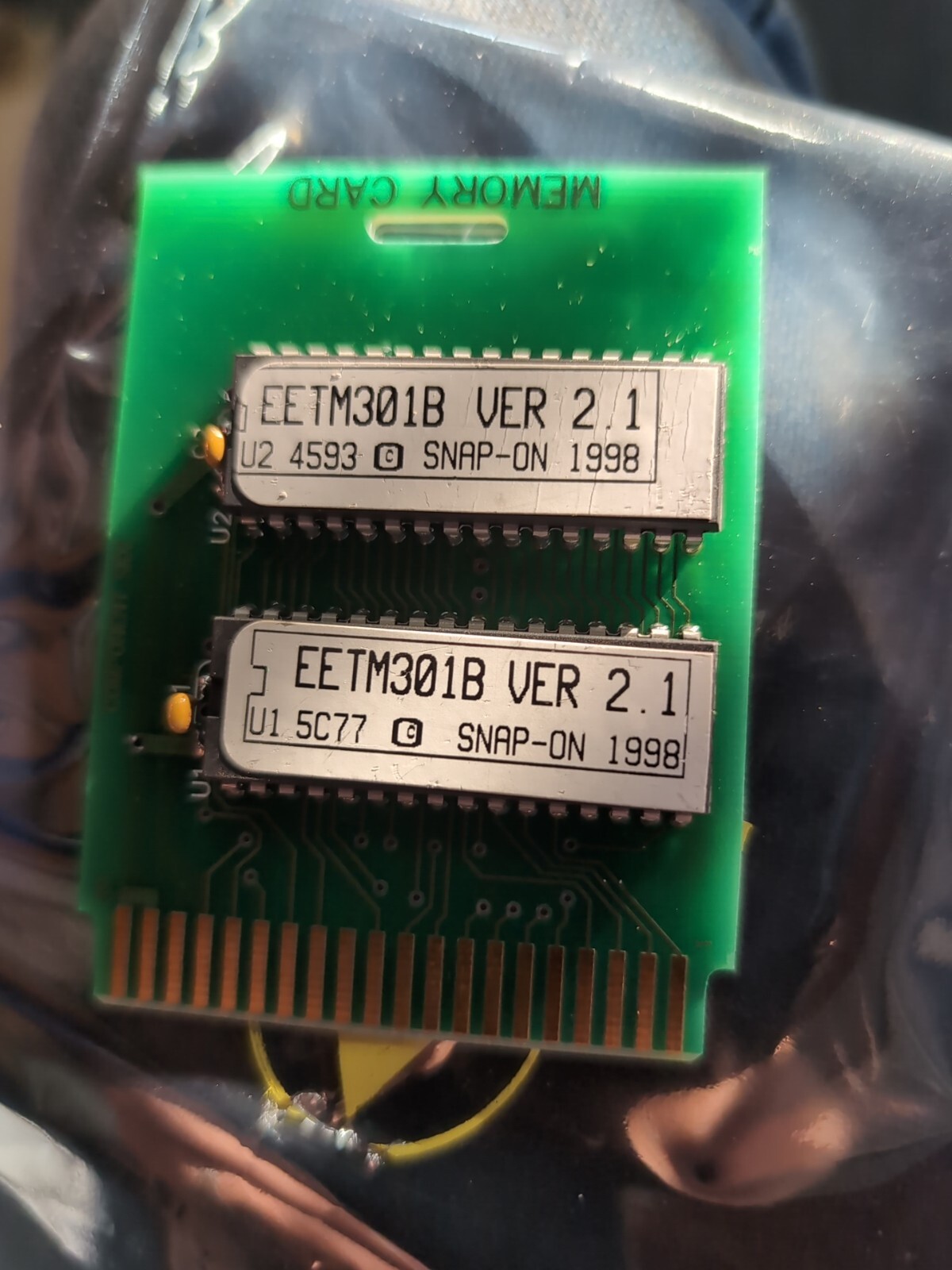 Snap-On Tools Memory Card EETM301B for Vantage MT2400 - Ver 2.1 U1 5C77 ...