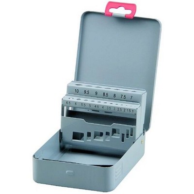 Boîtes De Support De Point En Métal Pour 25 Embouts - Vide Mm. 1-13 | eBay