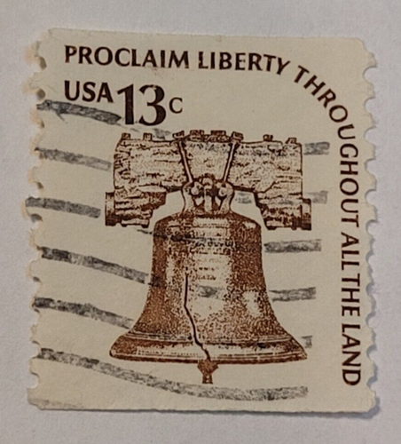 U.S. Postage ~ Liberty Bell/Proclaim Liberty ... ~ 13¢ Stamp ~ Posted ...