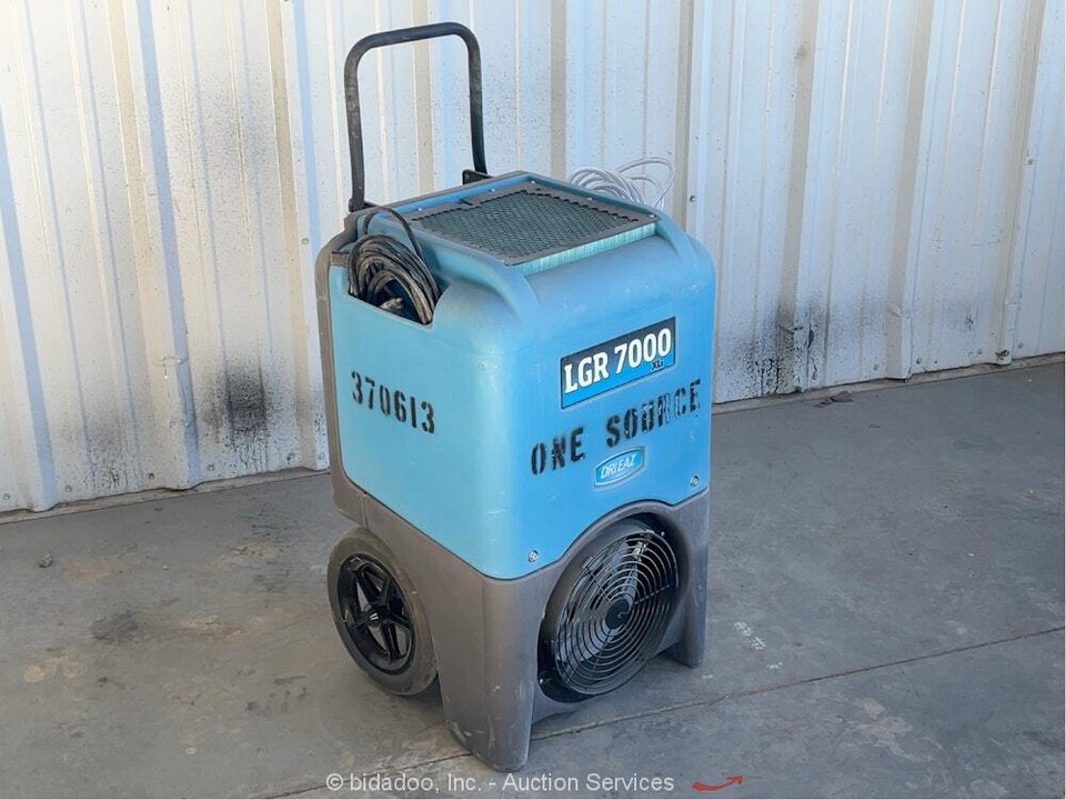 2017 Dri-Eaz F412 LGR-7000XLi Portable Refrigerant Dehumidifier bidadoo ...