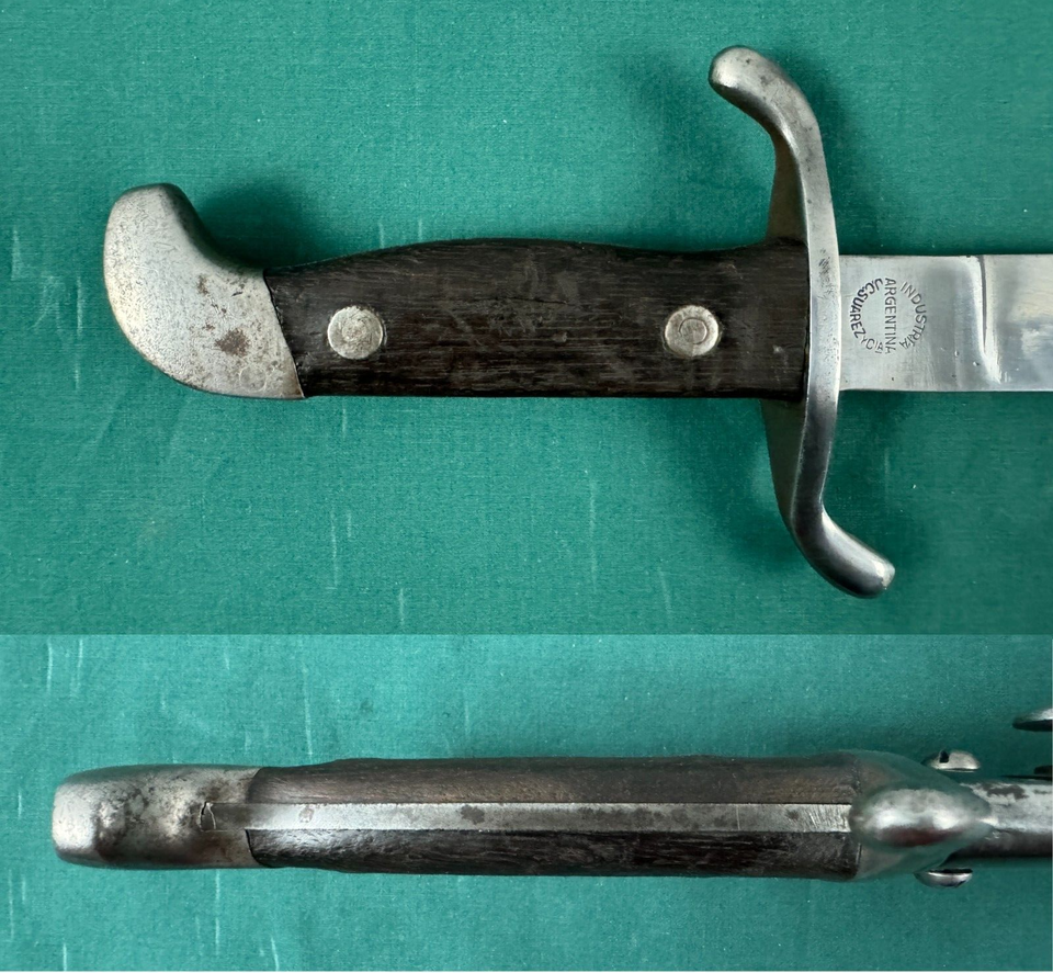 ARGENTINE 1909 ARTILLERY SHORT SWORD BOLO KNIFE MATCH JC SUAREZ | eBay