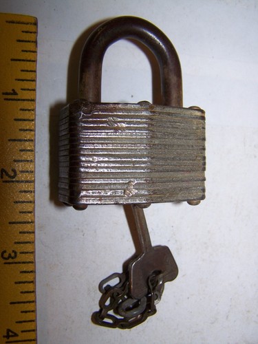 Vintage Master Lock Co. Adjustable Removable Shackle Padlock withKey | eBay
