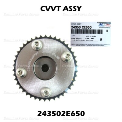 ⭐Genuine⭐ CVVT ASSY 243502E650 for Hyundai Sonata Kia Optima 2.0L 2016 ...