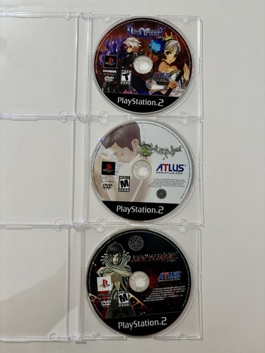 Atlus PS2 Lot (Odin Sphere, Shin Megami Tensei: Nocturne, Digital Devil ...