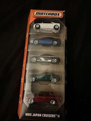 Matchbox 5 Pack MBX Japan Cruisers 2 Mazda Subaru Nissan Lexus New ...