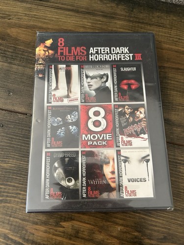 After Dark Horrorfest III 8 Films To Die For DVD 2012 Brand New Sealed ...