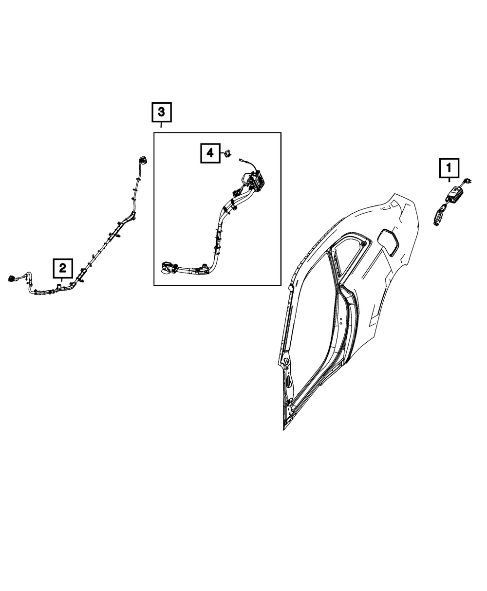Genuine Mopar Battery Charger Cable 68678495AA | eBay