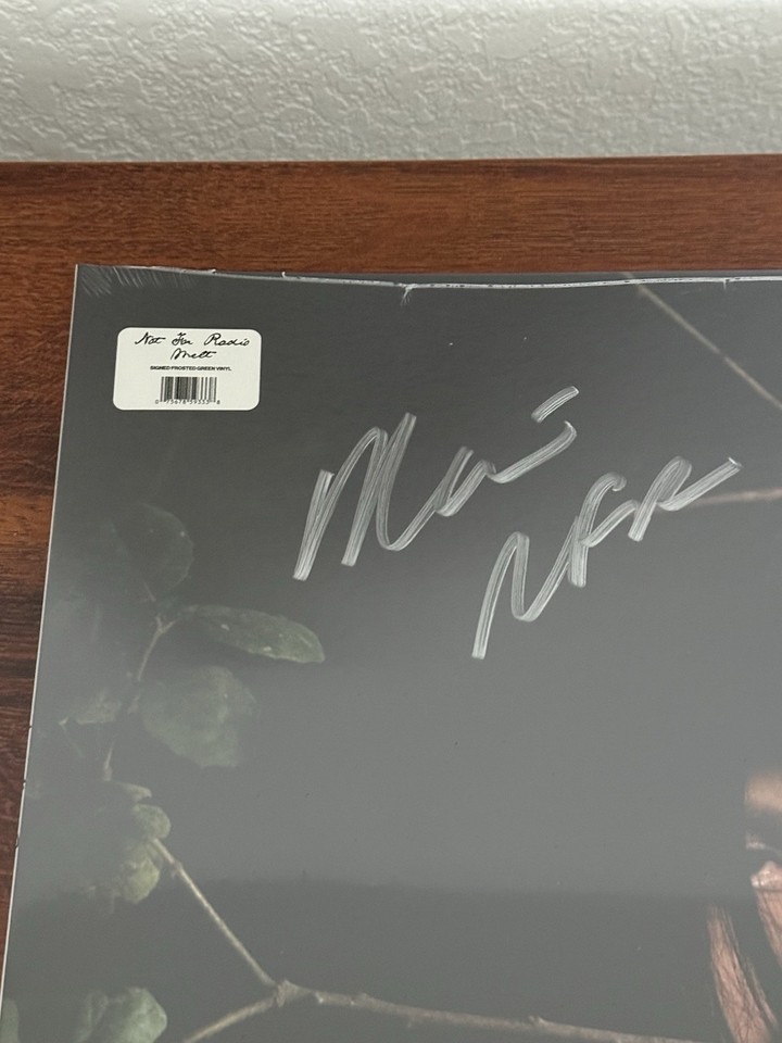 Not For Radio - Melt Frosted Green SIGNED Vinyl Maria The Marias SEALED ...