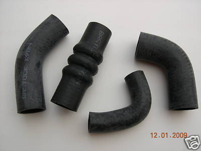 TRIUMPH TR3 TR4 TR4A RADIATOR HOSE SET COOLING SYSTEM | eBay