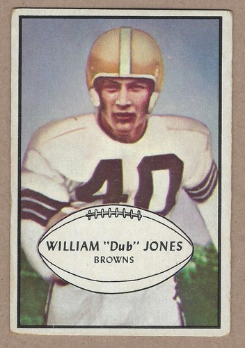 1953 Bowman Dub Jones #46 Cleveland Browns Low Grade | eBay