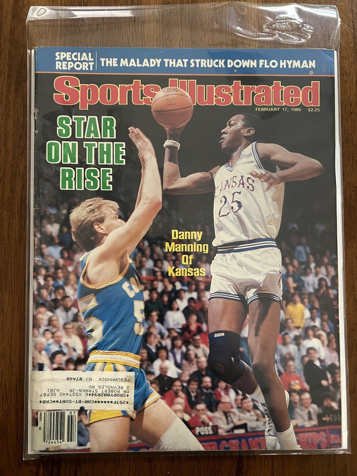 February 17 1986 Danny Manning Kansas College Basketball Sports ...