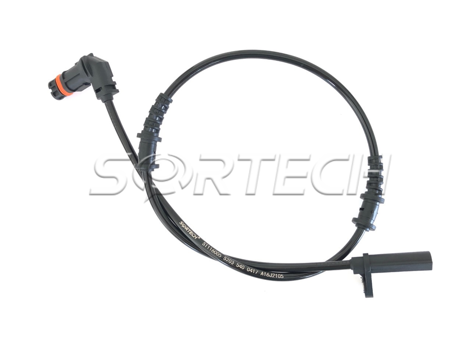 4PCS Front & Rear ABS Speed Sensor for Mercedes 2035401317 2035401417 ...