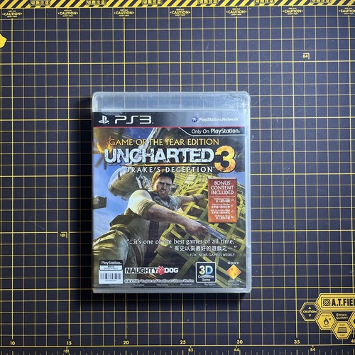 UNCHARTED 3 Drake's Deception GOTY PlayStation 3 PS3 Asia English ...