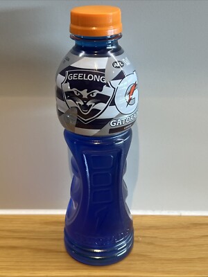 RARE 2025 AFL Limited Edition Geelong Team Logo Gatorade - Grape ...