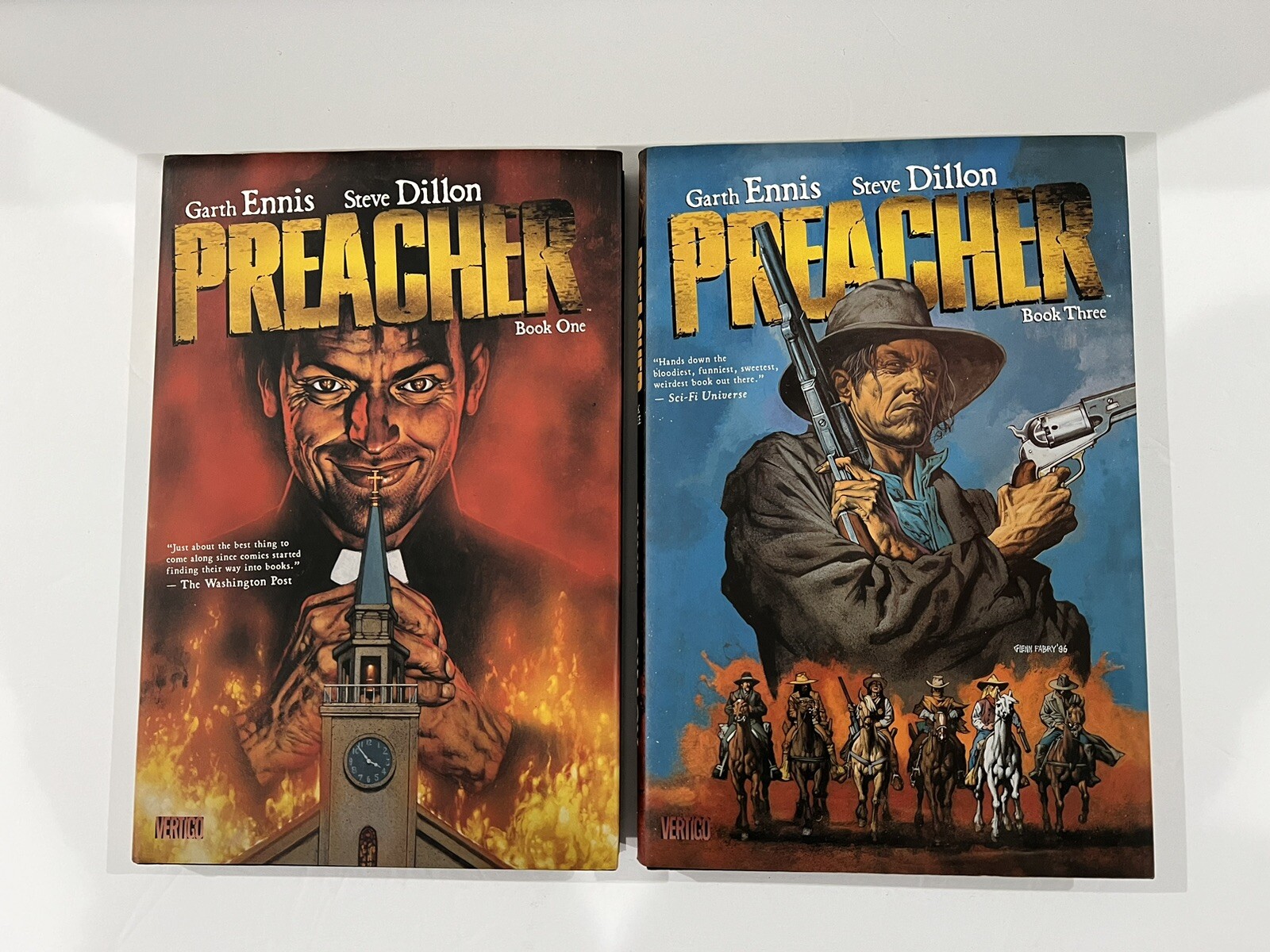 PREACHER BOOKS 1 & 3 - Graphic Novels HC - Vertigo | eBay
