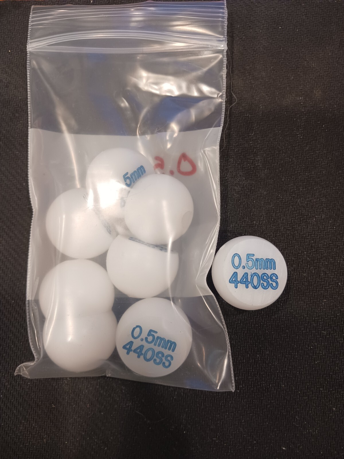 Metal Detector Test Balls (Flat Cut 1") 0.5MM SS440 | eBay