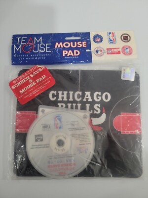 TEAM MOUSE & MOUSE PADV.Vintage 1997 Chicago Bulls NBA 97-98 | eBay