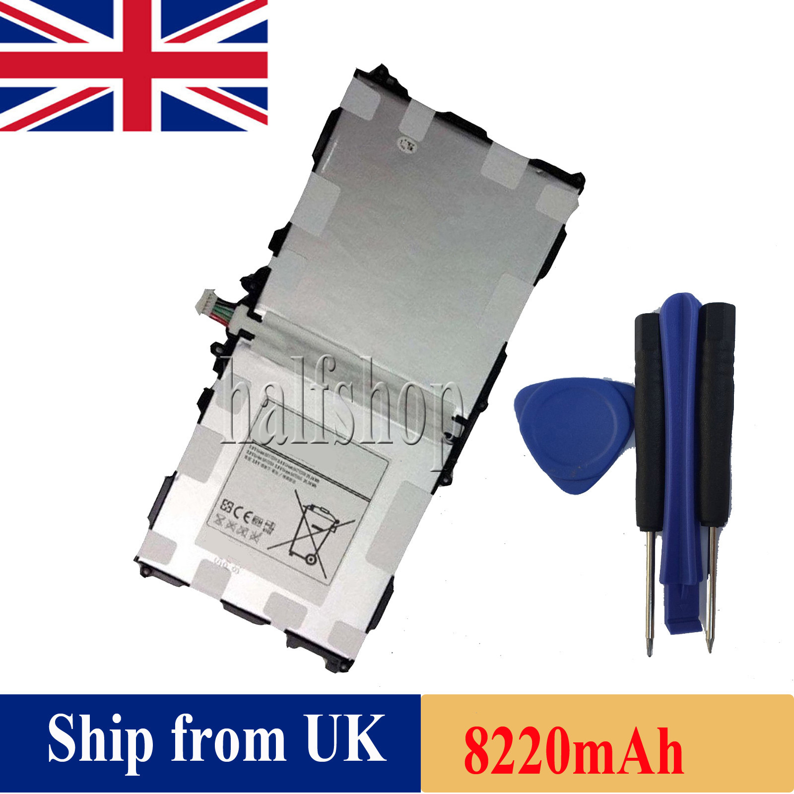 Battery For Samsung SM-P600, SM-P601, SM-P605, SM-P605V UK with opening ...