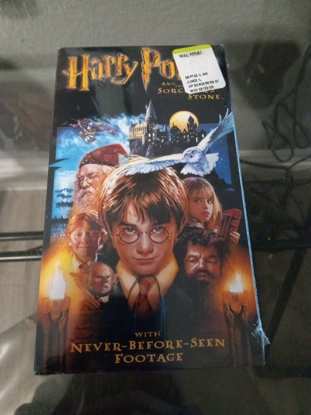 BRAND NEW Harry Potter & The Sorcerer's Stone (VHS; 2001) RARE Sealed ...