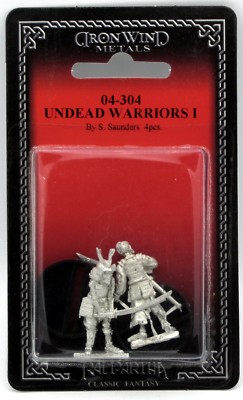 Ral Partha 04-304 Undead Warriors I (Kung Fu Theater) Skeleton Samurai ...
