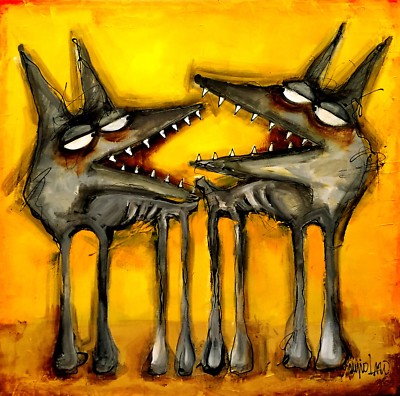 MADE TO ORDER - Contemporary MODERN painting ORIGINAL POP ART by SLAZO ...