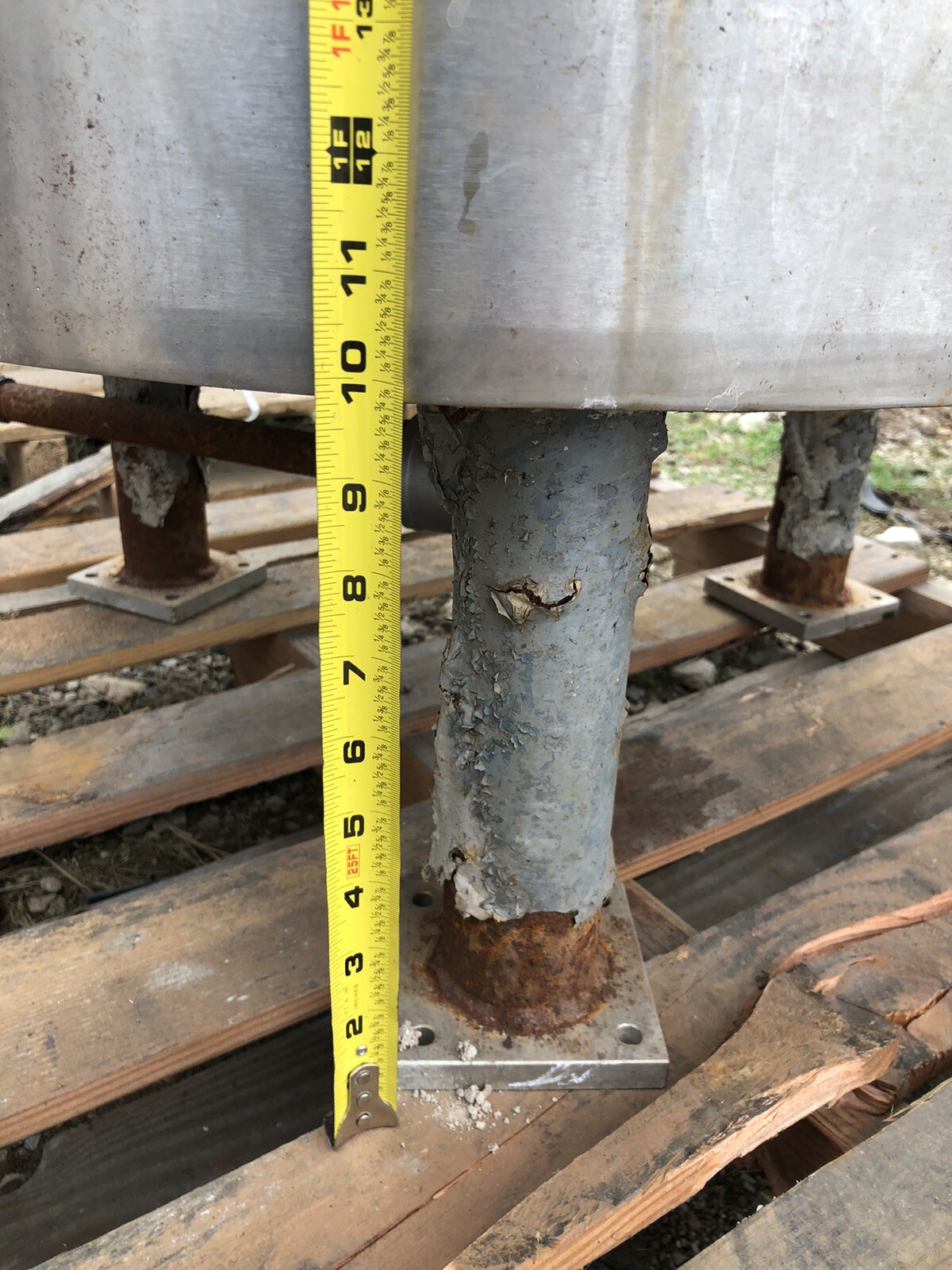 60 Gallon Stainless Steel Open Top Mix Tank With Top Mounted Mixer ...