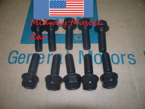 correct intake manifold bolts Pontiac 350 389 400 428 455 NOS R gto ...