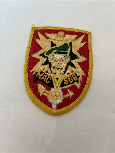 Vietnam "MAC V SOG" Patch Military Assistance Command Studies ...