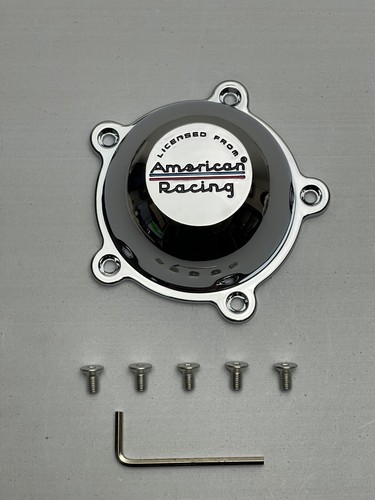 American Racing Chrome Wheel Center Cap W/Screws 100 CAP C-266-A 100CAP ...
