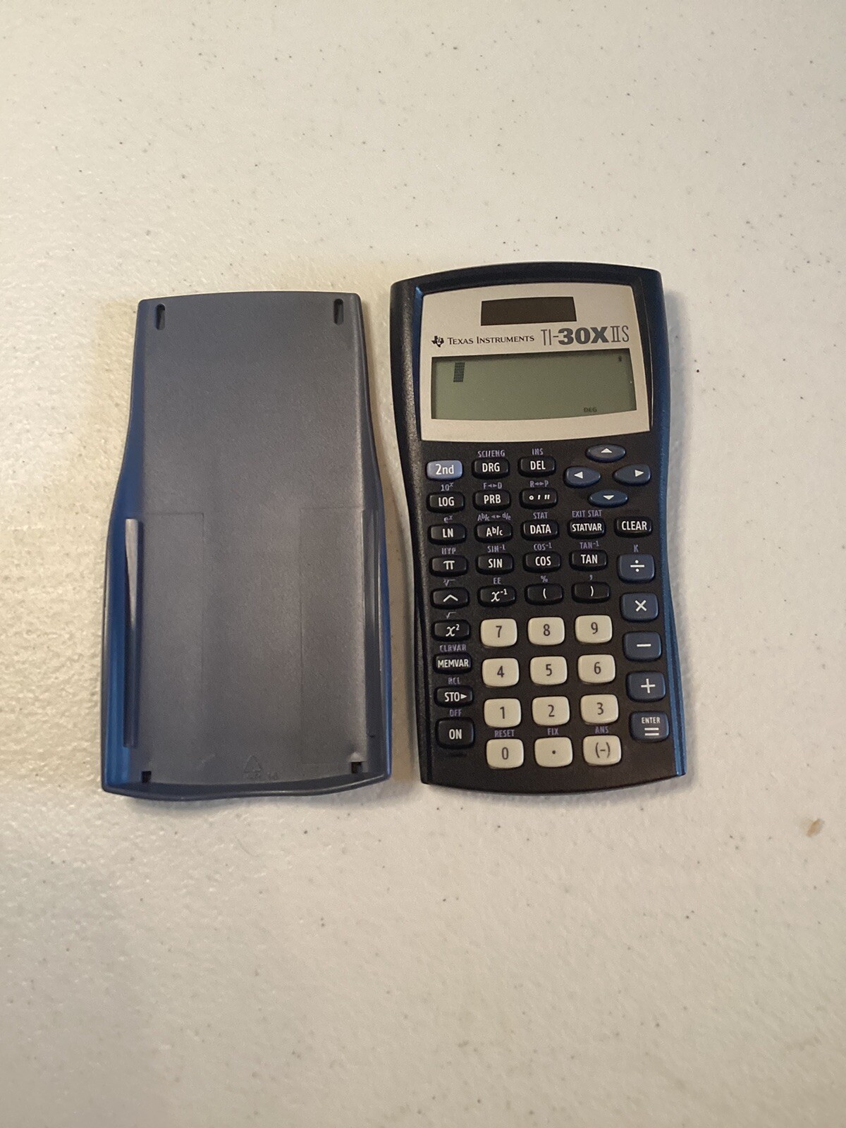 Scientific Calculator Texas Instruments TI-30X IIS with Cover - Blue | eBay