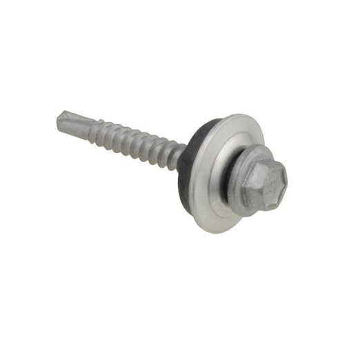 Qty 20 Cyclone Hex Flange 14g-10 x 53 / 55mm Metal BRA Self Drilling ...